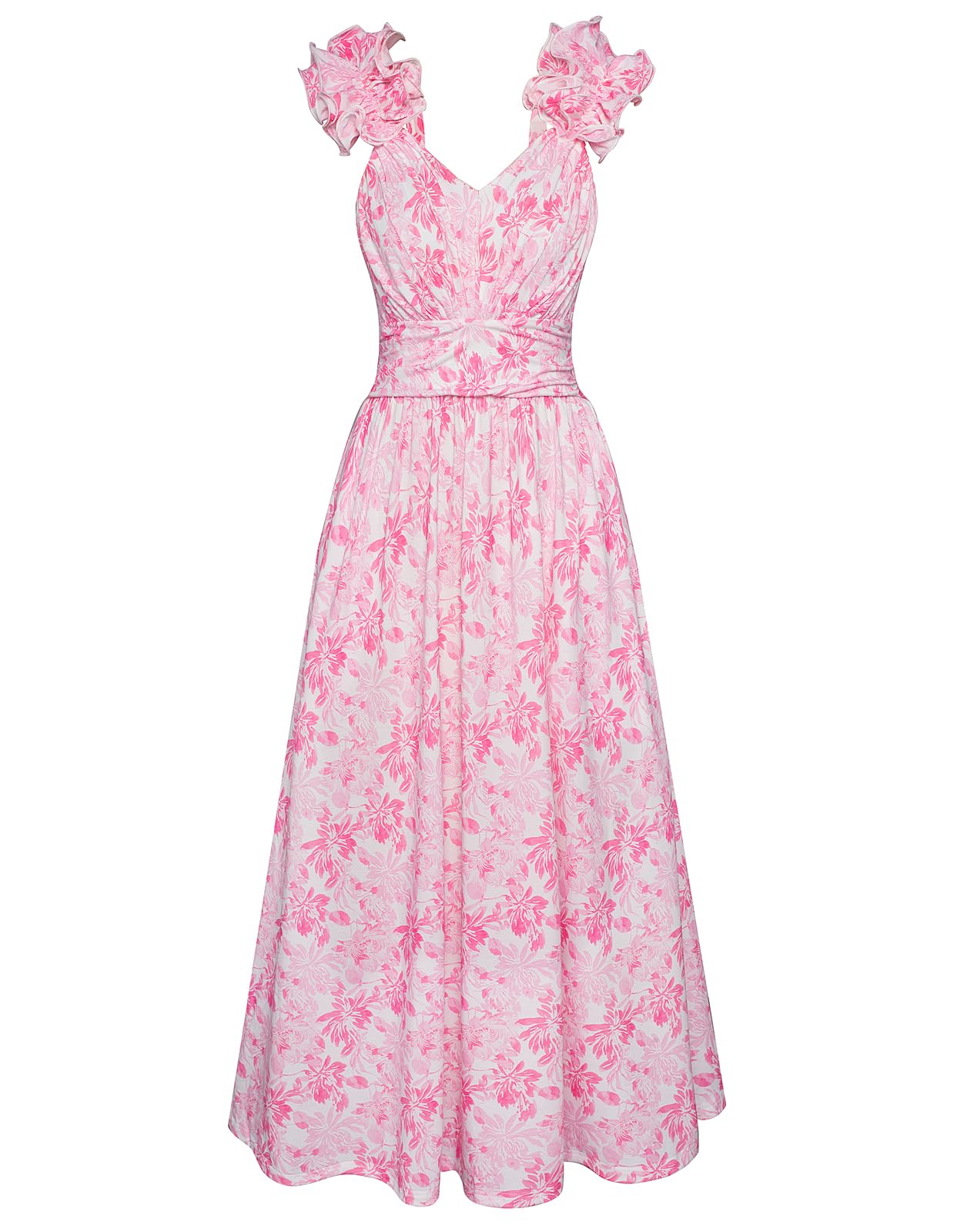 GRACE KARIN 2025 Women's Summer Floral Print Dress Sleeveless Casual ...