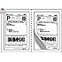 Amazon.com : Perforated 200 Shipping Labels Round Corner 2 Labels Per ...