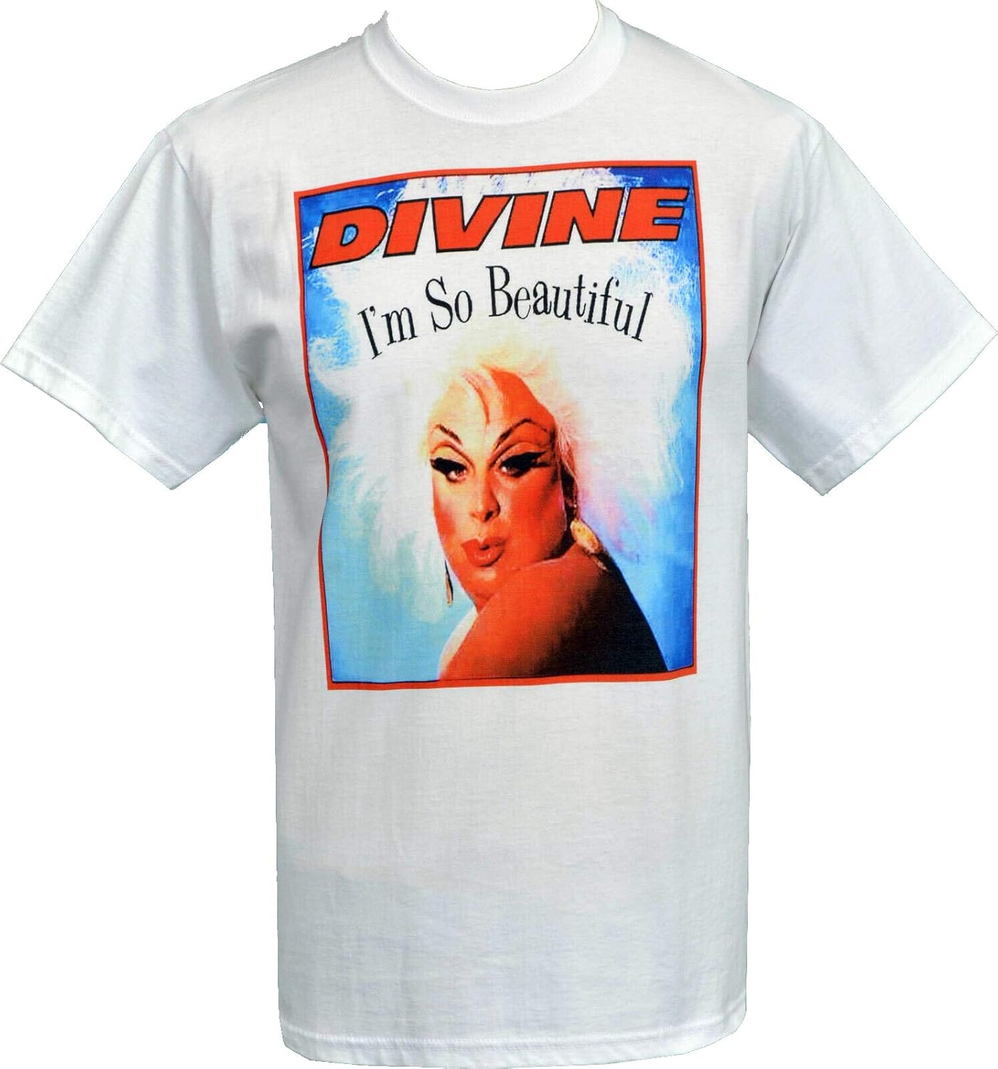 Gnn Mens White Tshirt Divine Drag I m So Beautiful Print John Walters Cult S Amazon de Bekleidung gnn-mens-white-tshirt-divine-drag-i-m-so-beautiful-print-john-walters-cult-s-amazon-de-bekleidung