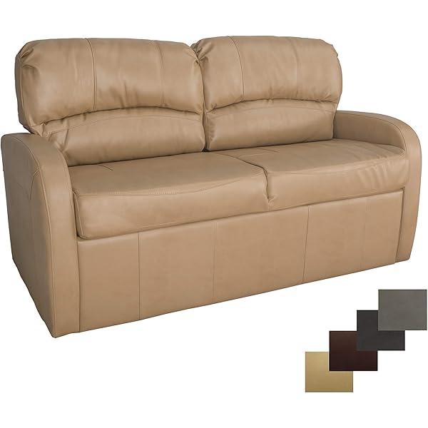 RecPro RV Trifold 68" RV Sofa Bed RV Loveseat Sleeper Sofa RV Furniture ...