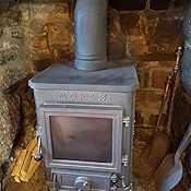 Stovax Black Grate Woodburner Graphite Fire Polish Zebo: Amazon.co.uk ...