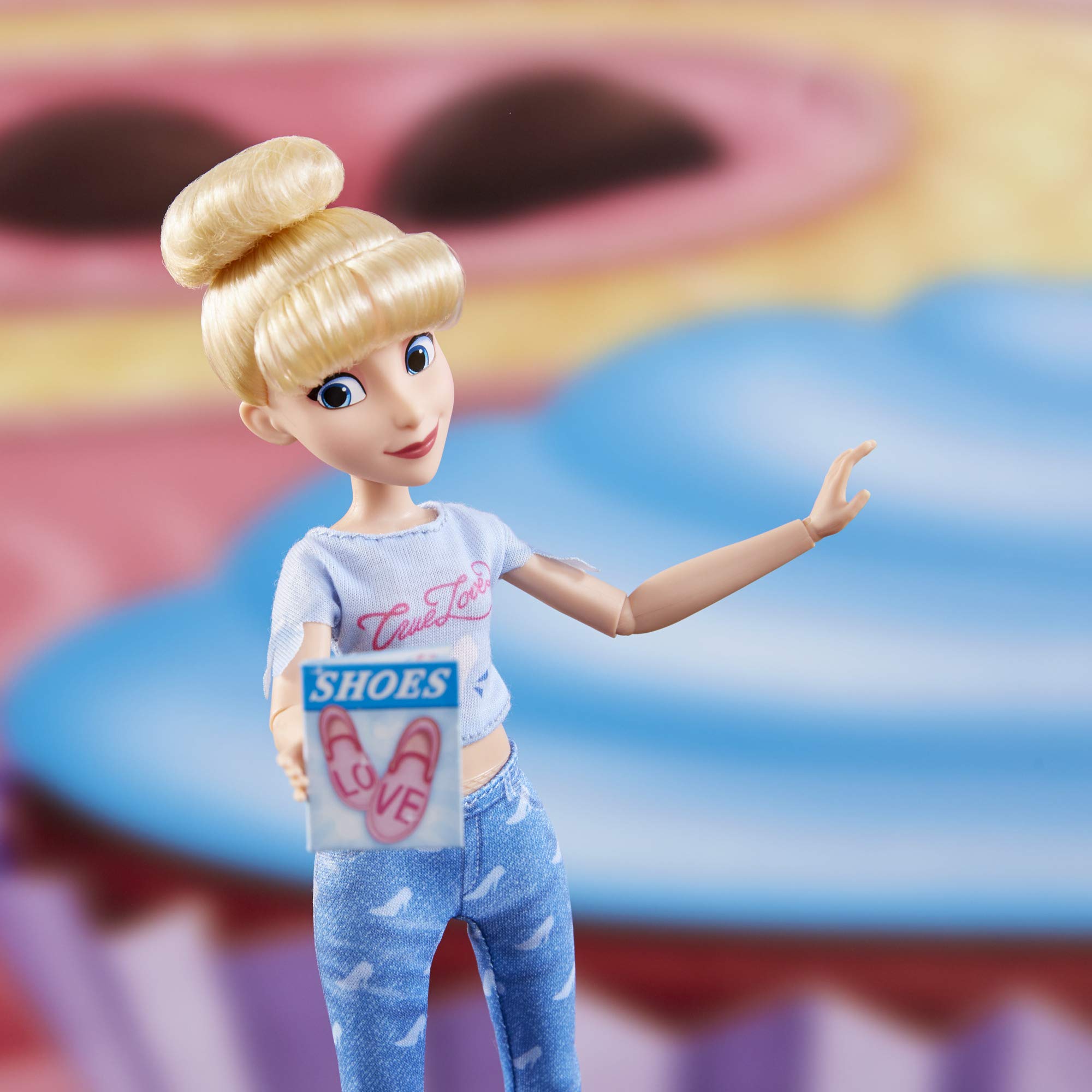 Mua Disney Princess Comfy Squad Cinderella Fashion Doll, Toy Inspired ...