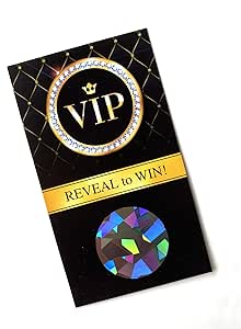 Amazon.com : VIP Scratch Off Cards 1 - (30 Pack) - Scratch Off Tickets ...