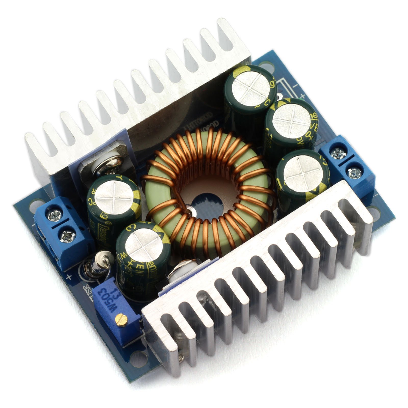Mua DZS Elec 12A DC-DC Step Down Buck Converter Low Ripple with Heat Sink 4.5V-30V to 0.8V-30V ...