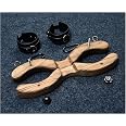 Amazon.com: Adjustable Wood Cock and Ball Crusher Board with Handcuffs ...