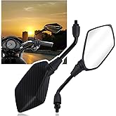 Amazon.com: 2PCS Motorcycle Mirrors,360° Adjustable Motorcycle Side ...