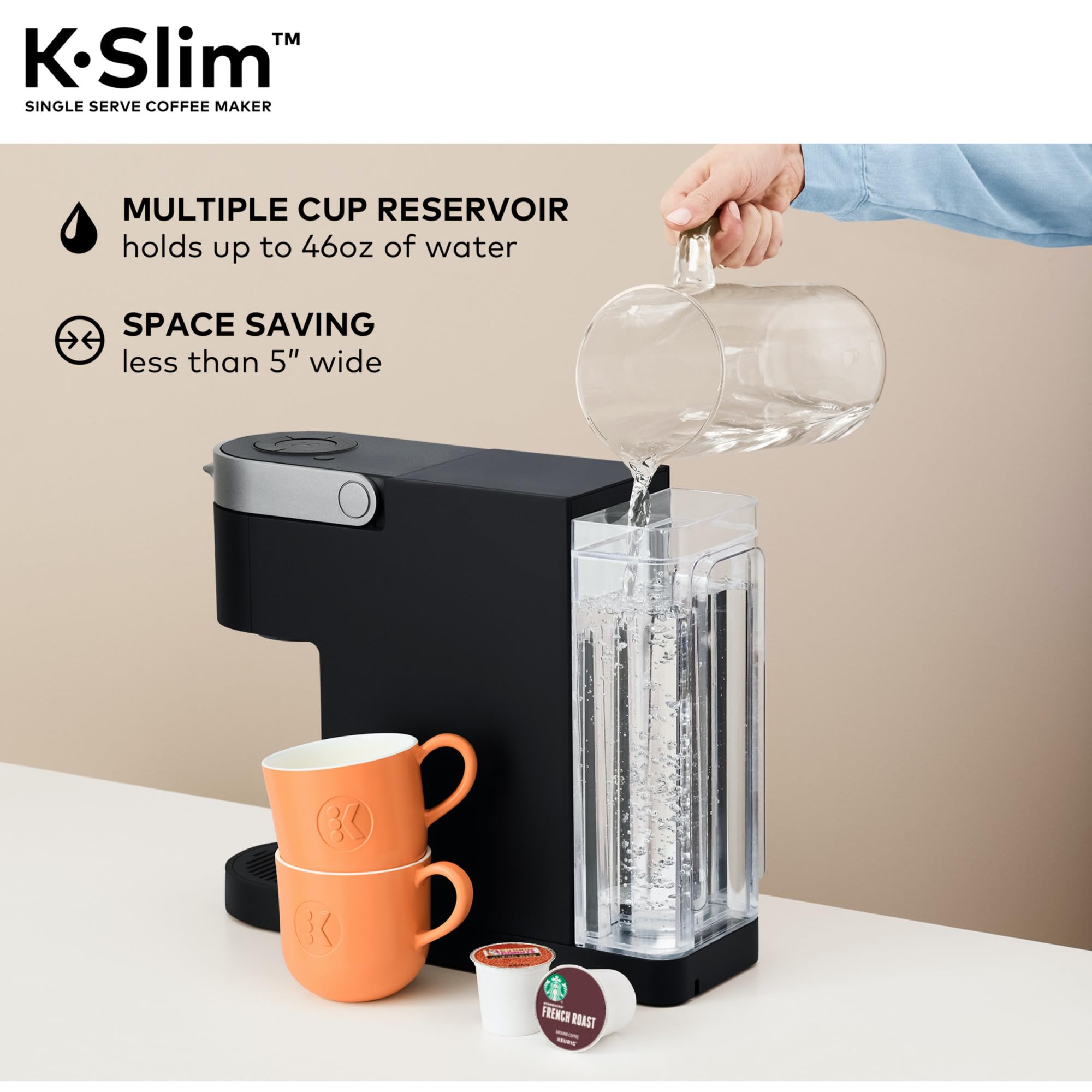 Mua Keurig K-Slim Single Serve K-Cup Pod Coffee Maker, Multistream ...