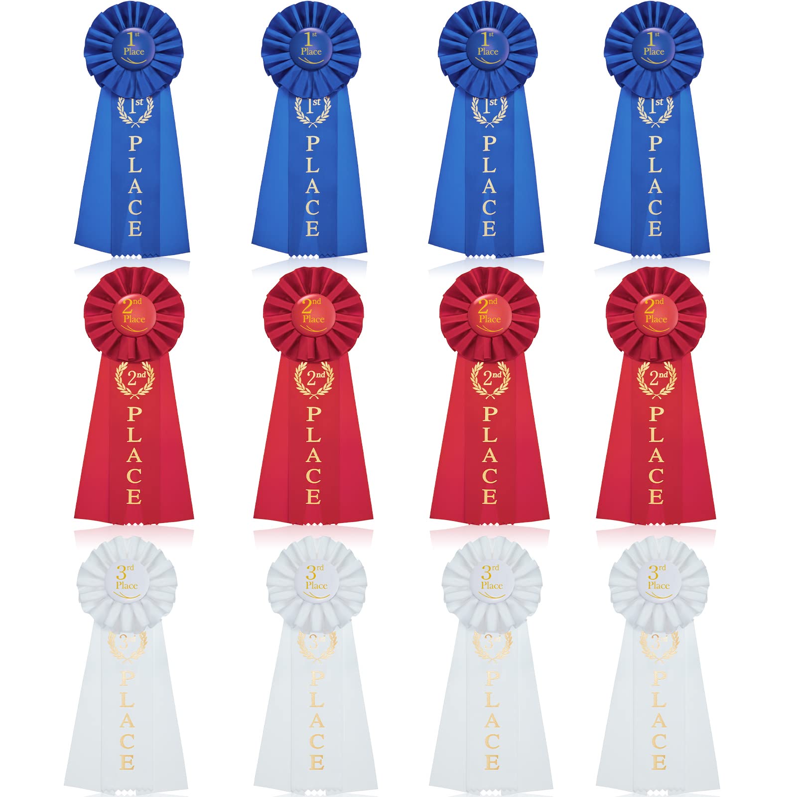 Mua MTLEE Award Ribbons Set 1st Place Rosette Ribbon Prize Ribbon ...