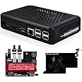 Amazon.com: GeeekPi DeskPi Lite Pi5 Case with Power Button,PCIe to M.2 ...