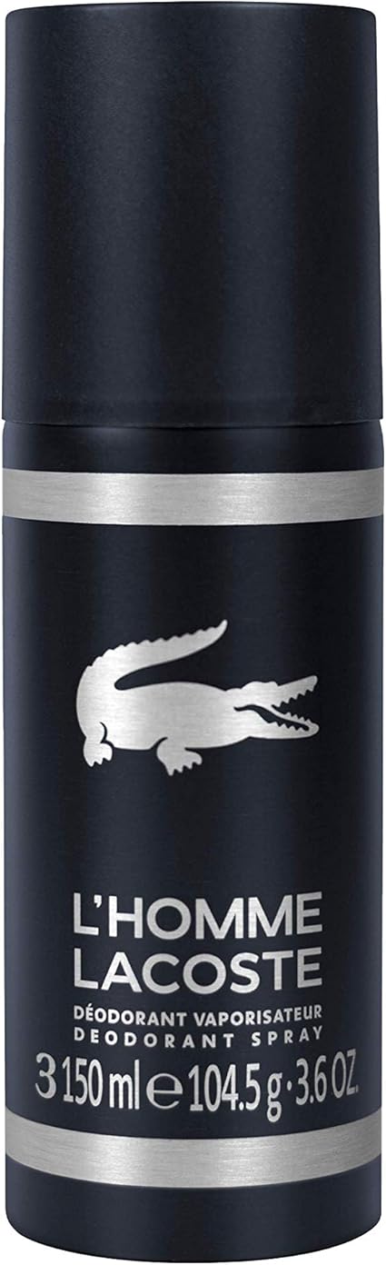 Lacoste l'Homme Deodorant Spray, 150 ml: Amazon.co.uk: Luxury Beauty