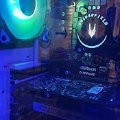 GOLDEN FIELD SF240 RGB All-in-One Liquid CPU Cooler With 240mm Radiator ...