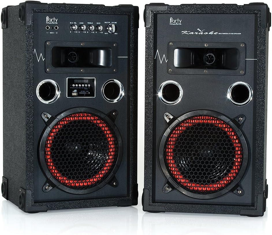 Party Machine CSPK-7 75W Power Speaker System: Amazon.co.uk: Musical ...