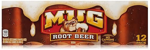 Mug Root Beer, 12 Fl Oz Cans (Pack of 12) in Oman | Whizz Soft Drinks
