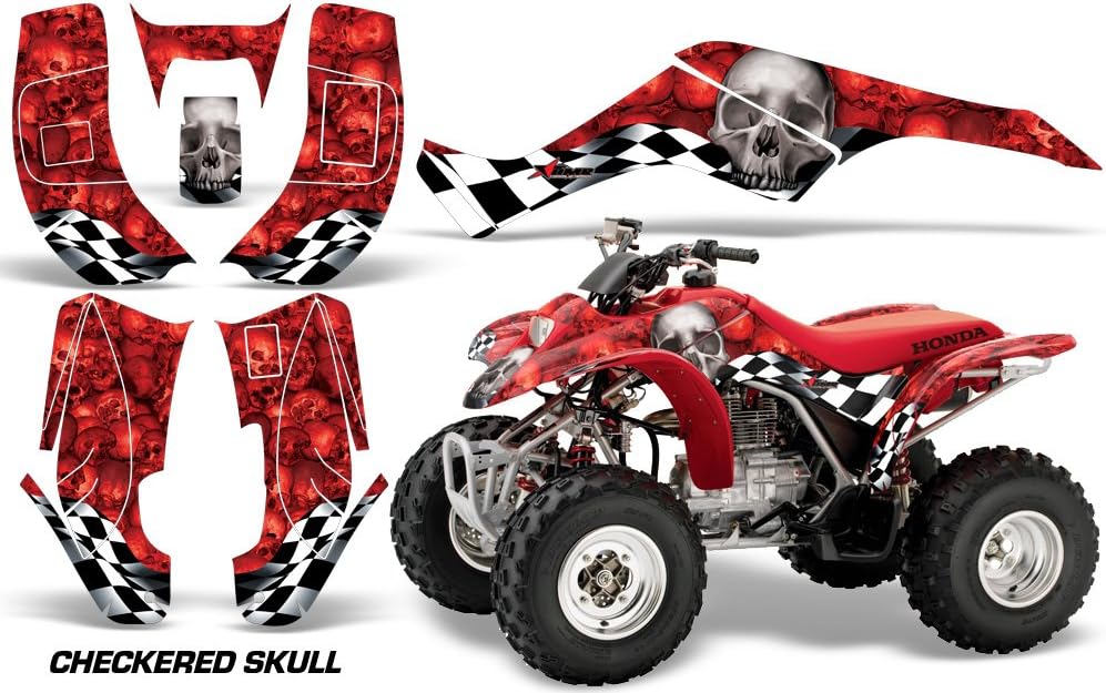 Amazon.com: AMR Racing ATV Graphic Kit Sticker Decals Compatible with ...