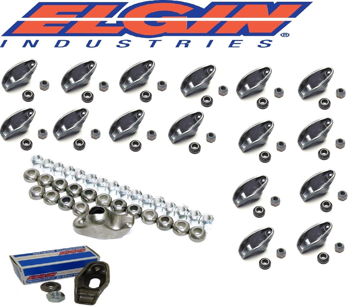 Amazon.com: New 1.6 Ratio Long Slot Rocker Arm Set 1987-2002 Chevy sb ...