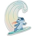 Amazon.com: Disney Lilo and Stitch Surfing Metal Sign - Fun Stitch Wall ...