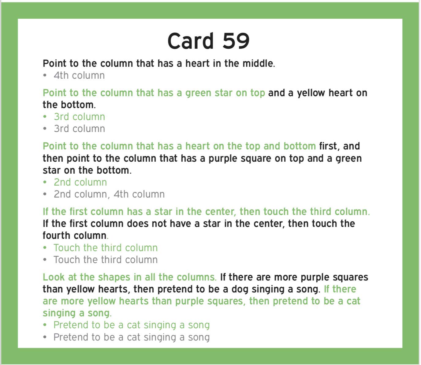 Mua TestingMom.com Gifted Learning Flash Cards – Following Directions ...