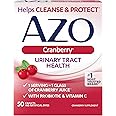 Amazon.com: AZO Cranberry Urinary Tract Health Dietary Supplement, 1 ...