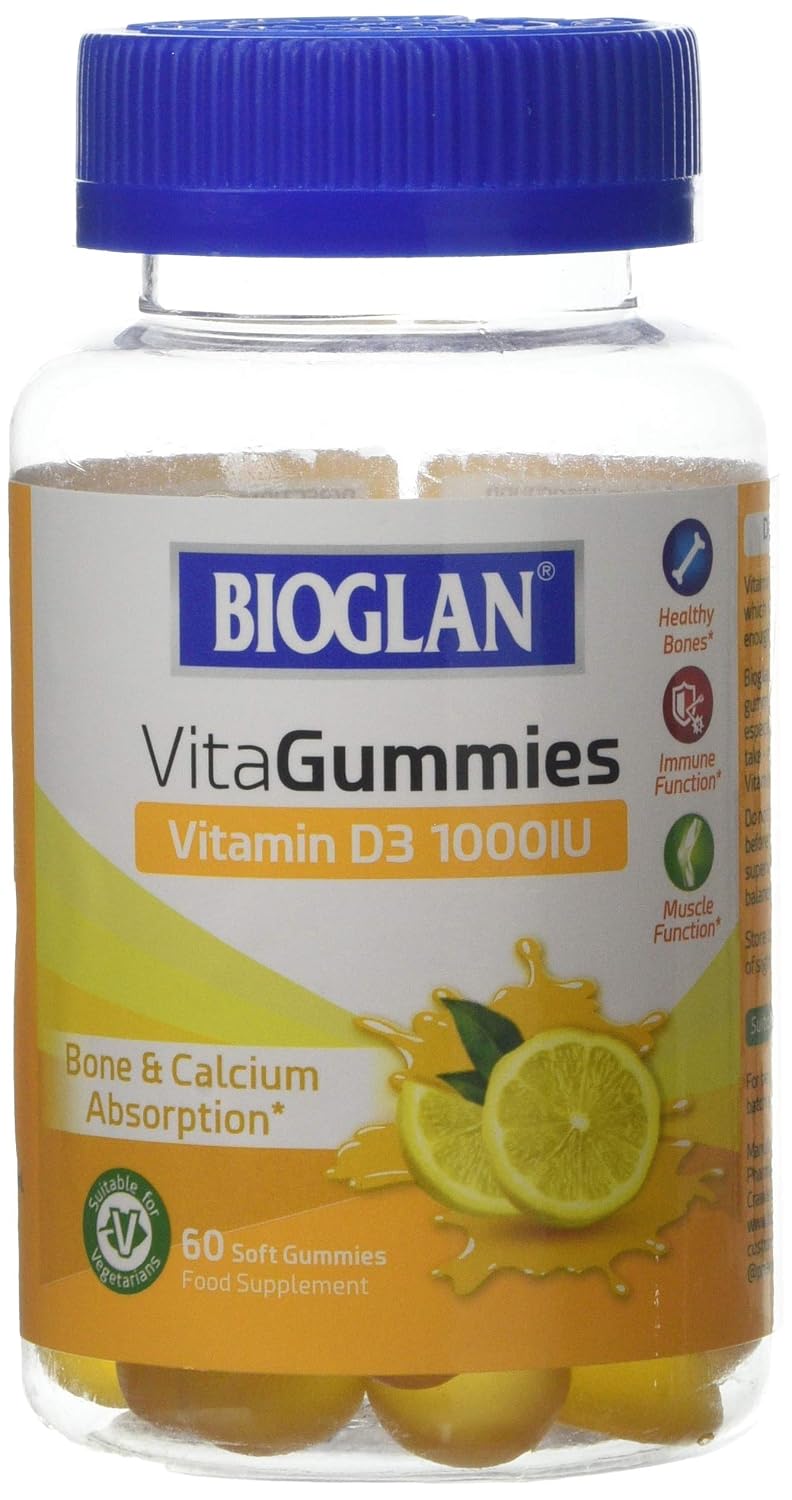 Bioglan Vitagummies | High Strength Vitamin D3 | Vegetarian Friendly ...
