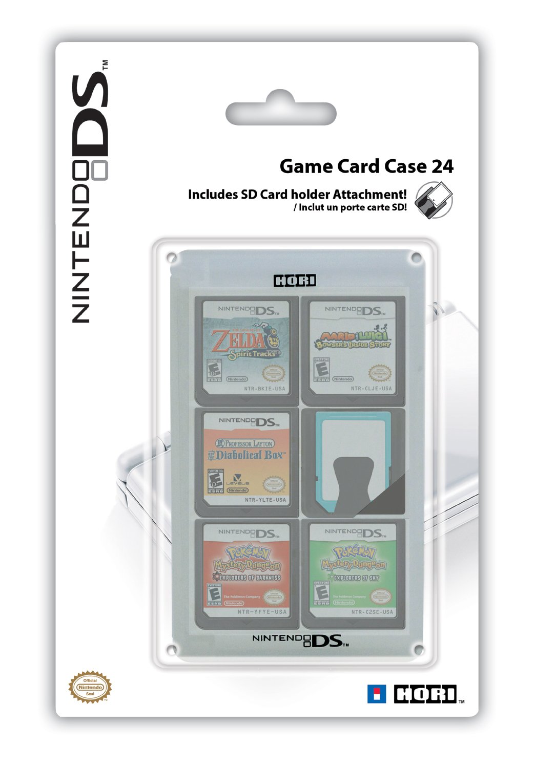 Amazon.com: DS Game Card Case 24 - Clear: Video Games