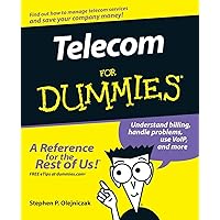 Telecom For Dummies: Olejniczak, Stephen P.: 9780471770855: Amazon.com ...