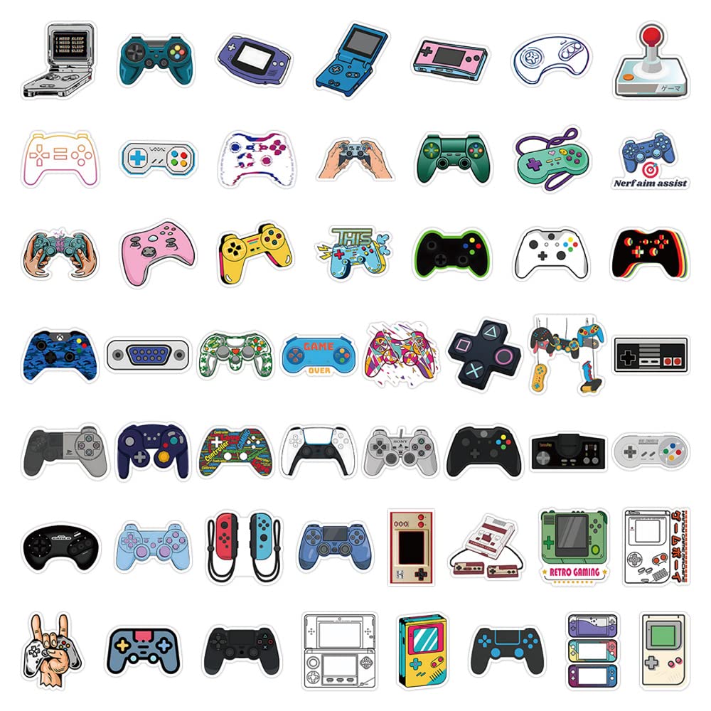 Mua Game Stickers 50 Pcs ，Vinyl Waterproof Classic Gaming Sticker Pack ...