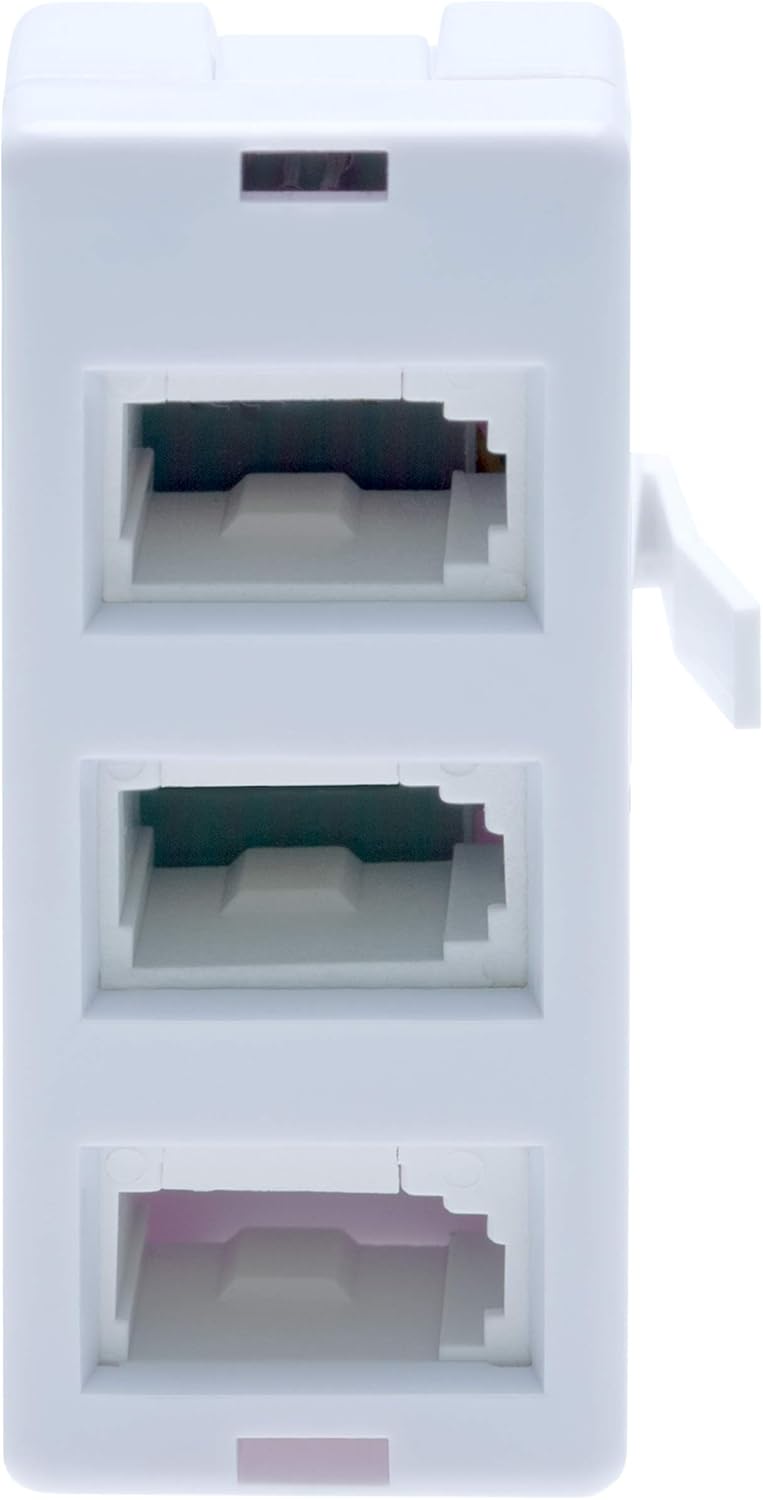 BT Telephone Socket Line 3 Way Splitter | Female Jacks to BS6312 431A ...