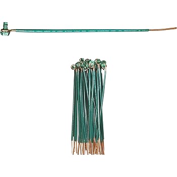 Grounding Pigtails with Ground Screws (Pack of 50) - Electrical Wires ...