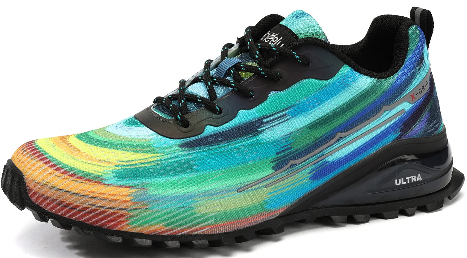 ikunka Men's Fashion Sneakers Lightweight Breathable Walking Shoes ...