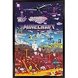 Amazon.com: Trends International Minecraft-Mobbery Wall Poster, 22.375 ...