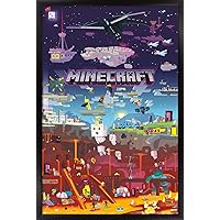 Amazon.com: Trends International Minecraft - World Beyond Wall Poster ...
