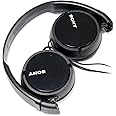 Amazon.com: Sony ZX110 Over-Ear Dynamic Stereo Headphones (Black ...