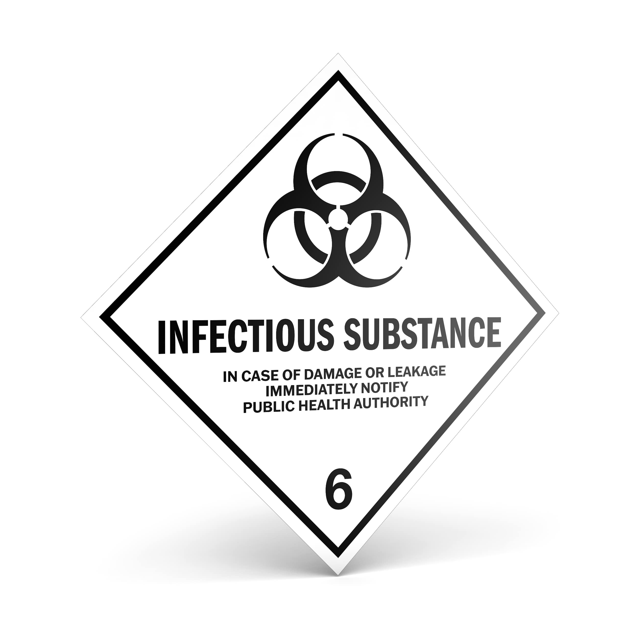 Mua D.O.T. Labels - Hazard Class 6 DOT Infectious Substance Hazmat ...