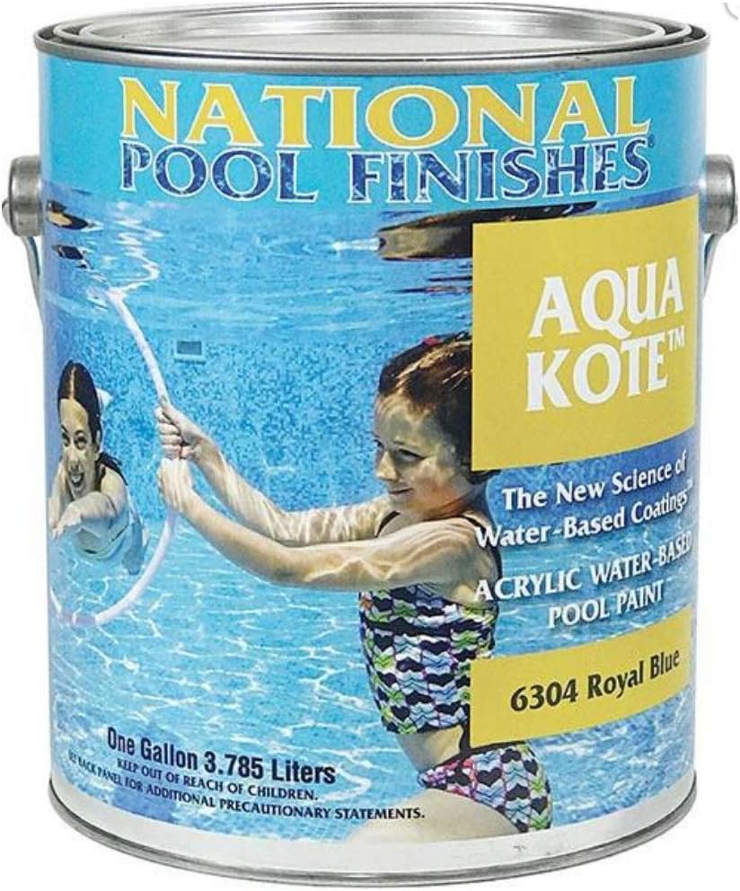 Amazon.com : National Pool Finishes Aqua Kote - Acrylic Waterbase Pool ...
