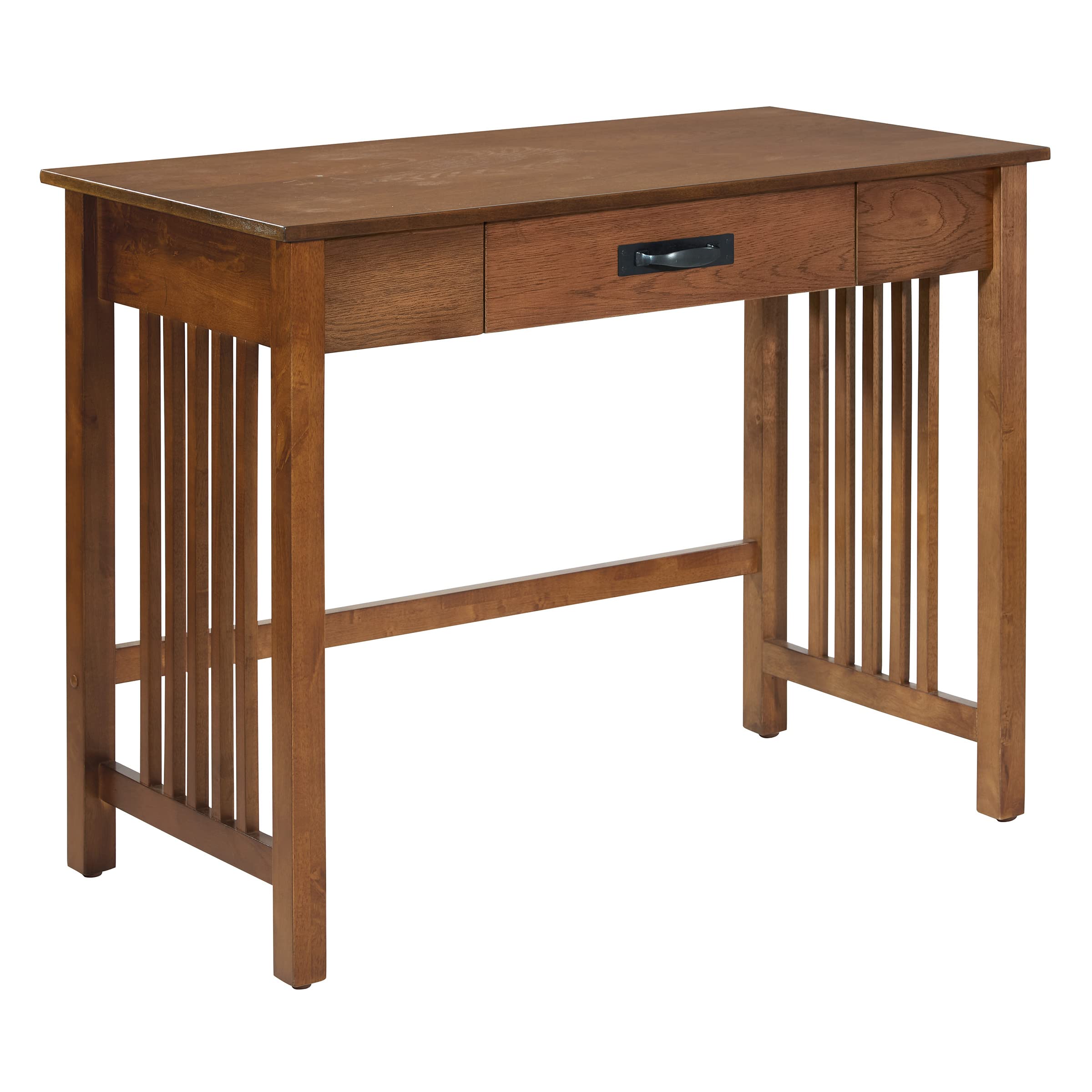 OSP Home Furnishings Sierra Writing Desk with Pull-Out Drawer and ...