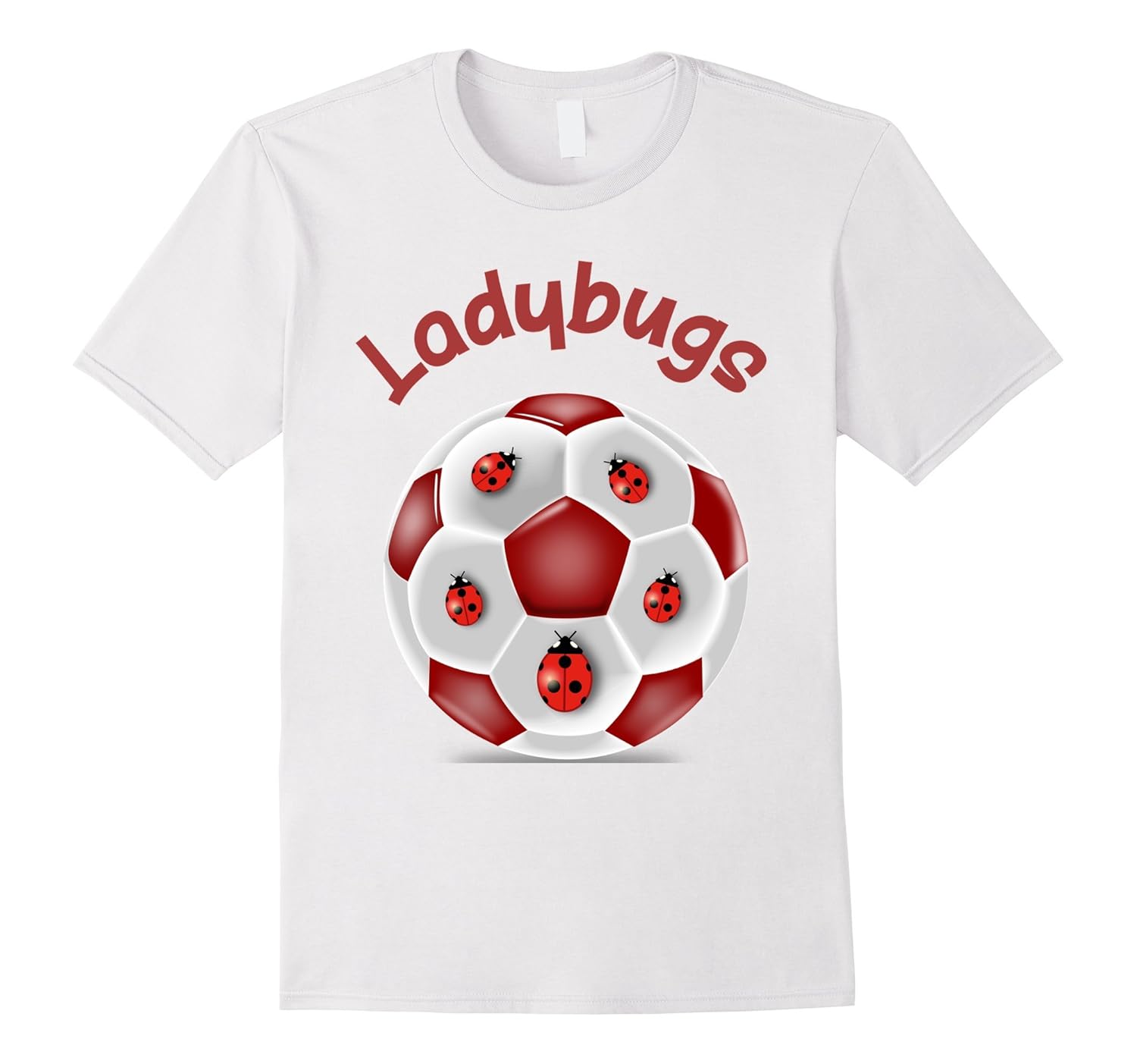 Ladybugs Soccer Player Team Logo T-Shirt-CL – Colamaga