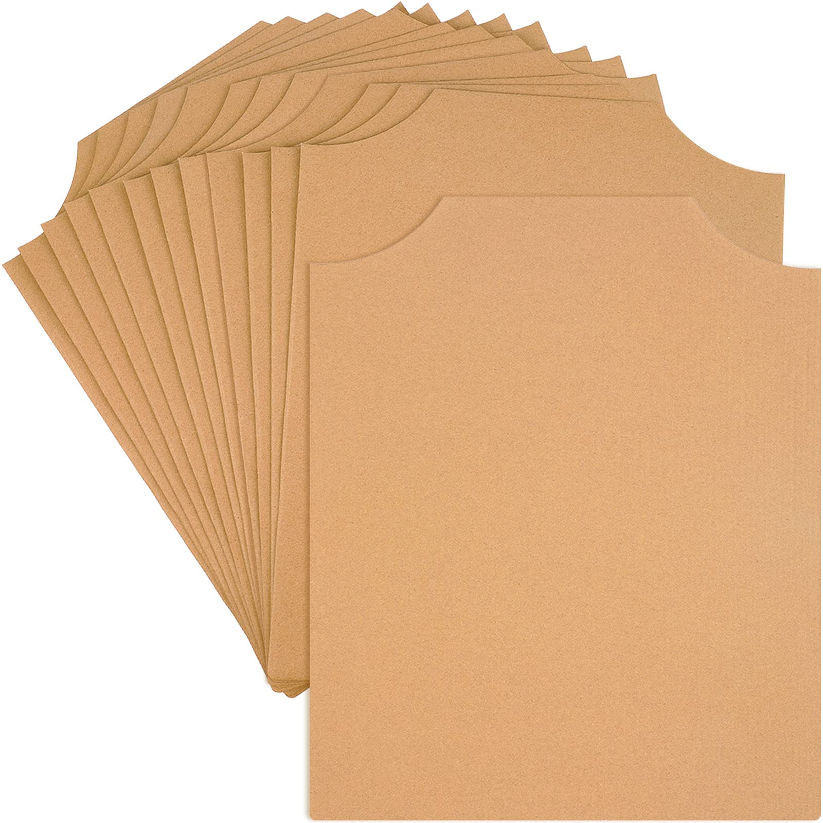 Outus Shirt Cardboard 16 x 13in Shirt Form Cardboard Brown Kraft ...