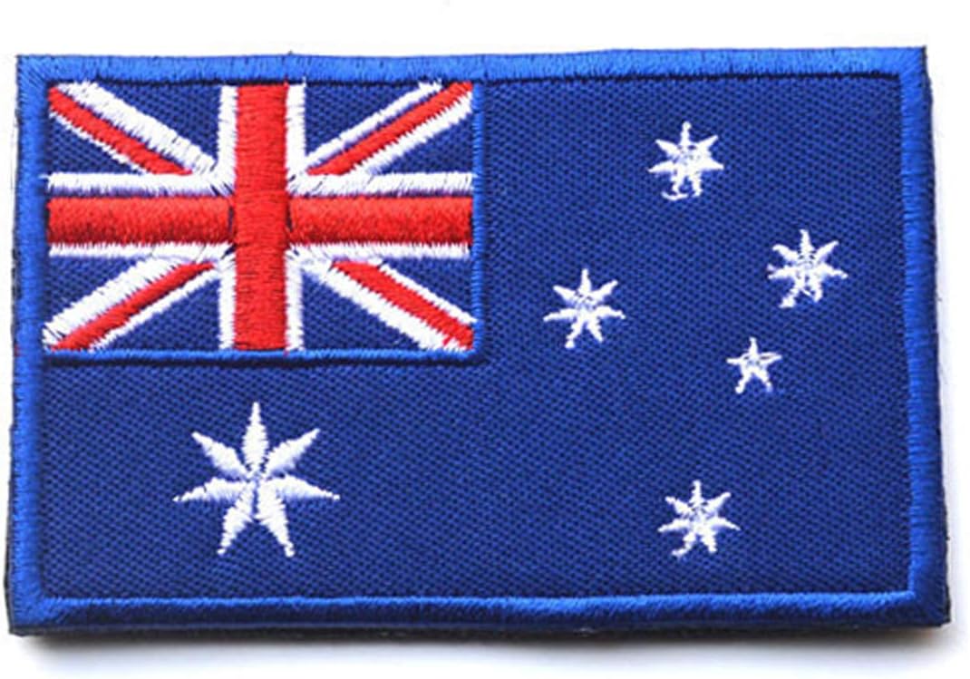 Amazon.com: Australia Flag Patch Embroidered Military Tactical Morale ...