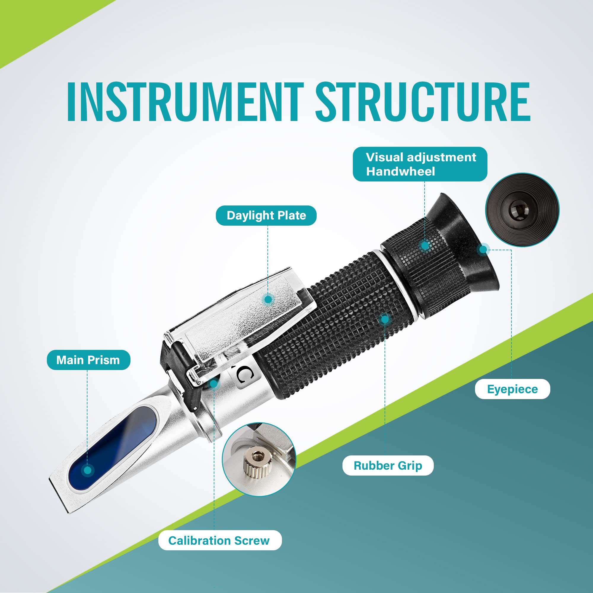 Mua LACHOI ATC Beer Brix Refractometer Sugar Test Refractometer for ...