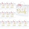 Amazon.com: Whaline 12Pcs Bridesmaid Gift Bags with I Do Crew Gift Bags ...