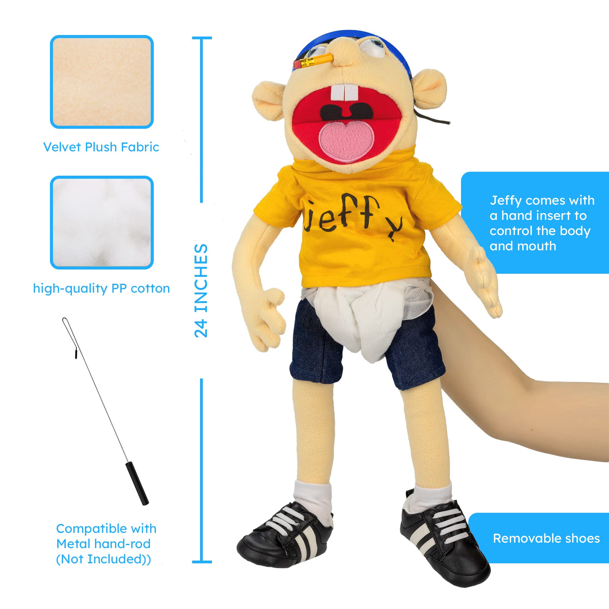Mua SML Jeffy Puppet trên Amazon Mỹ chính hãng 2025 | Fado