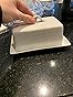 GOURMEX Large Butter Holder with Lid | Fits One Pound of Butter | Ideal ...