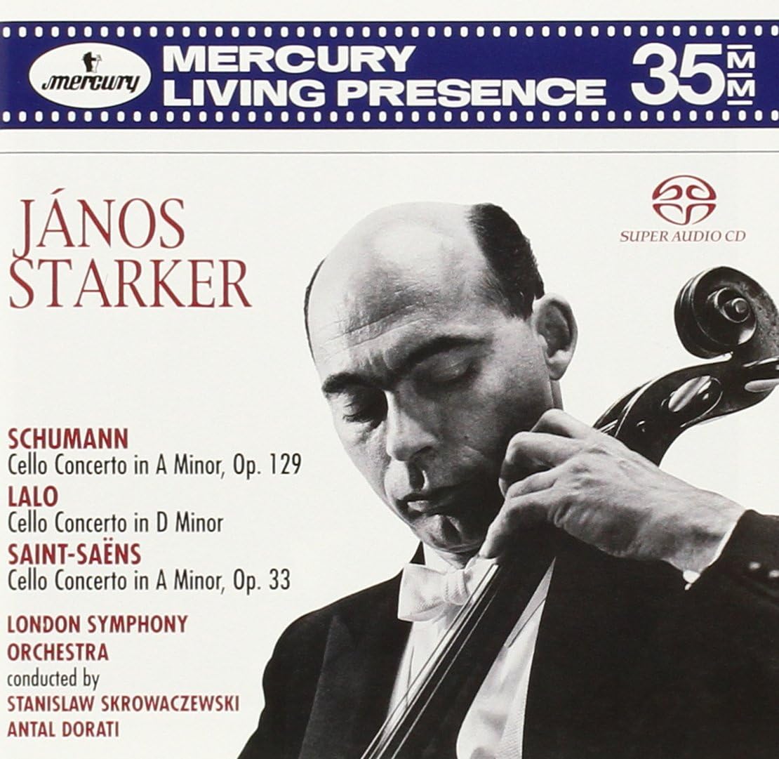 Janos Starker: Cello Concertos of Schumann, Lalo, Saint-Saëns [Hybrid ...