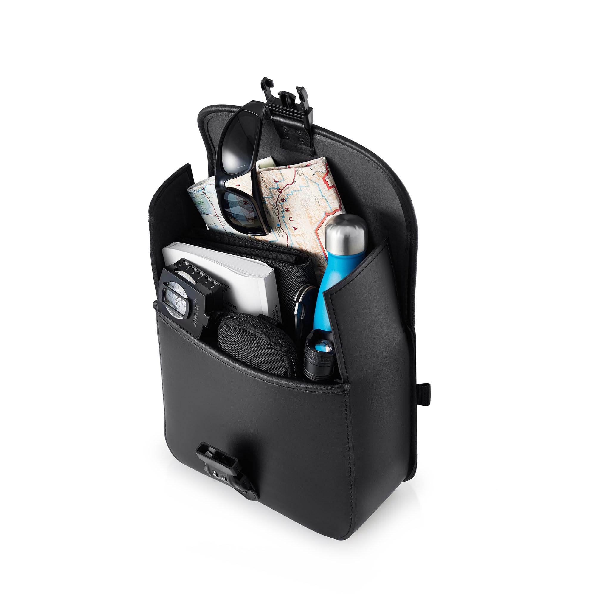 Mua Nomad Leather Motorcycle Saddlebags Quick-Easy Universal Fit Throw ...