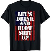 Amazon.com: Funny Fireworks Shirts For Men Women Day Drinking 4th July ...