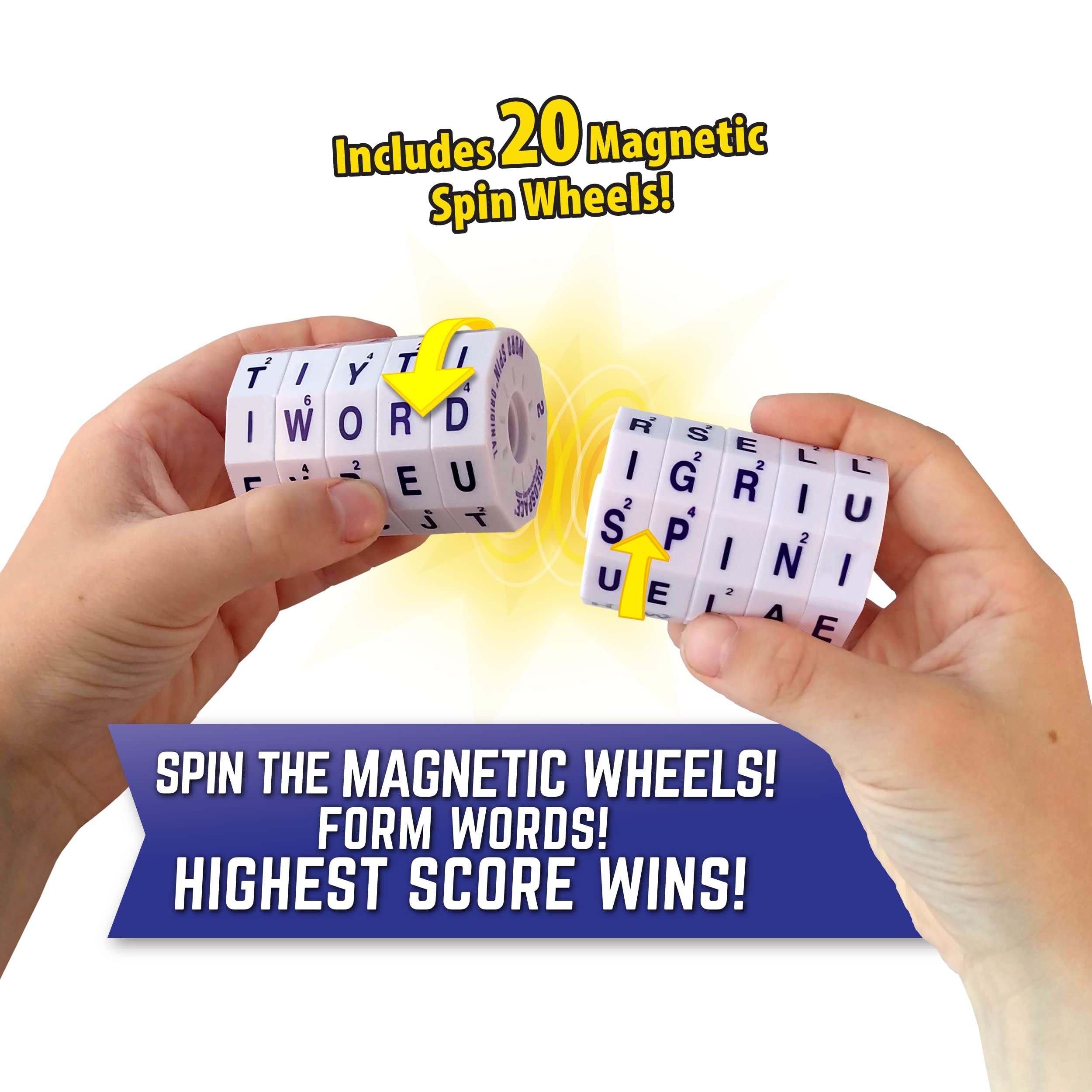 Mua Geospace Word Spin Deluxe Family Edition for Adults & Kids - The ...