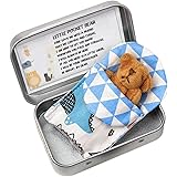 Teddy Bear in a Tin Box, Little Pocket Bear, Personalized Stuffed Bear ...