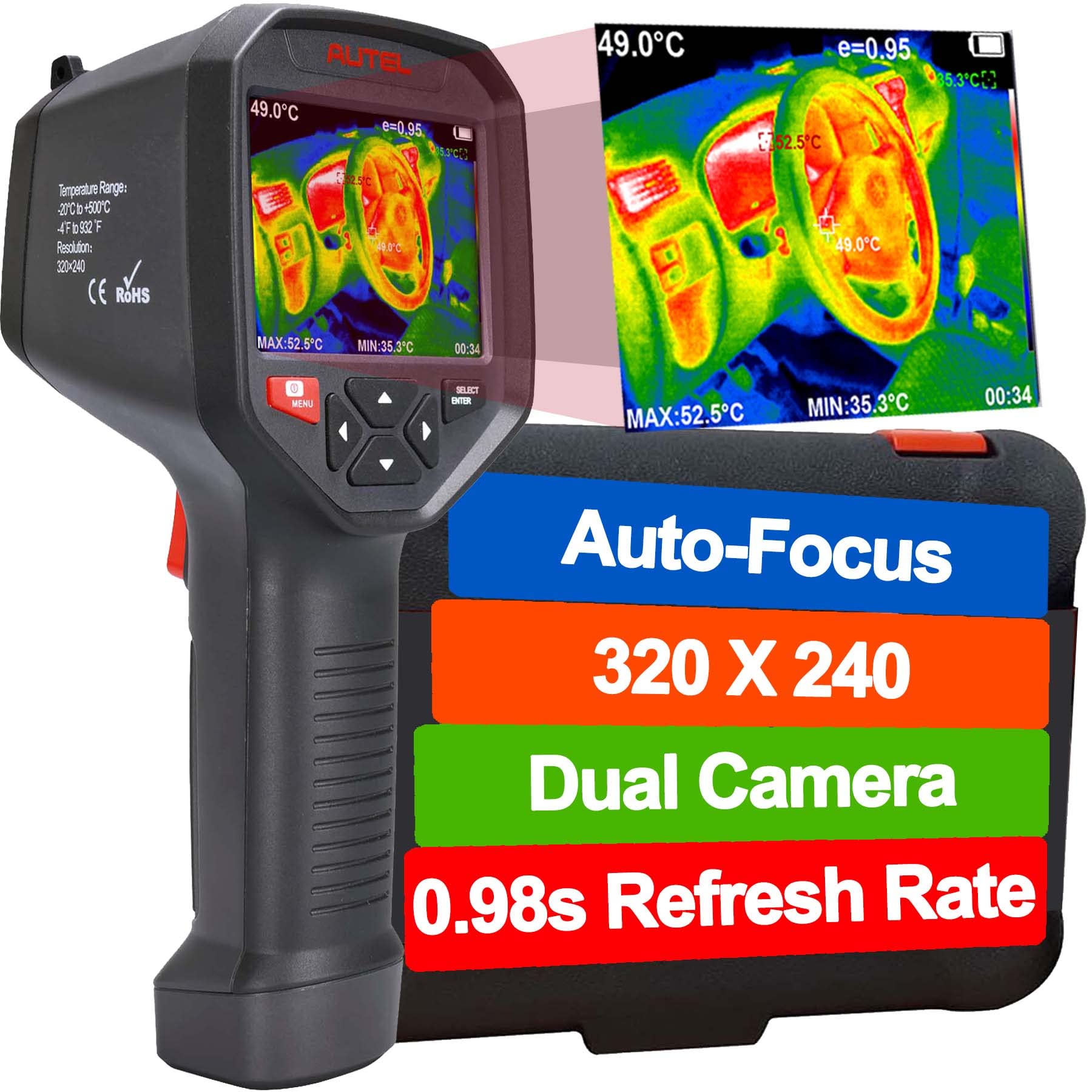 Mua Autel MaxiIRT IR100 Thermal Imaging Camera Dual Camera High ...