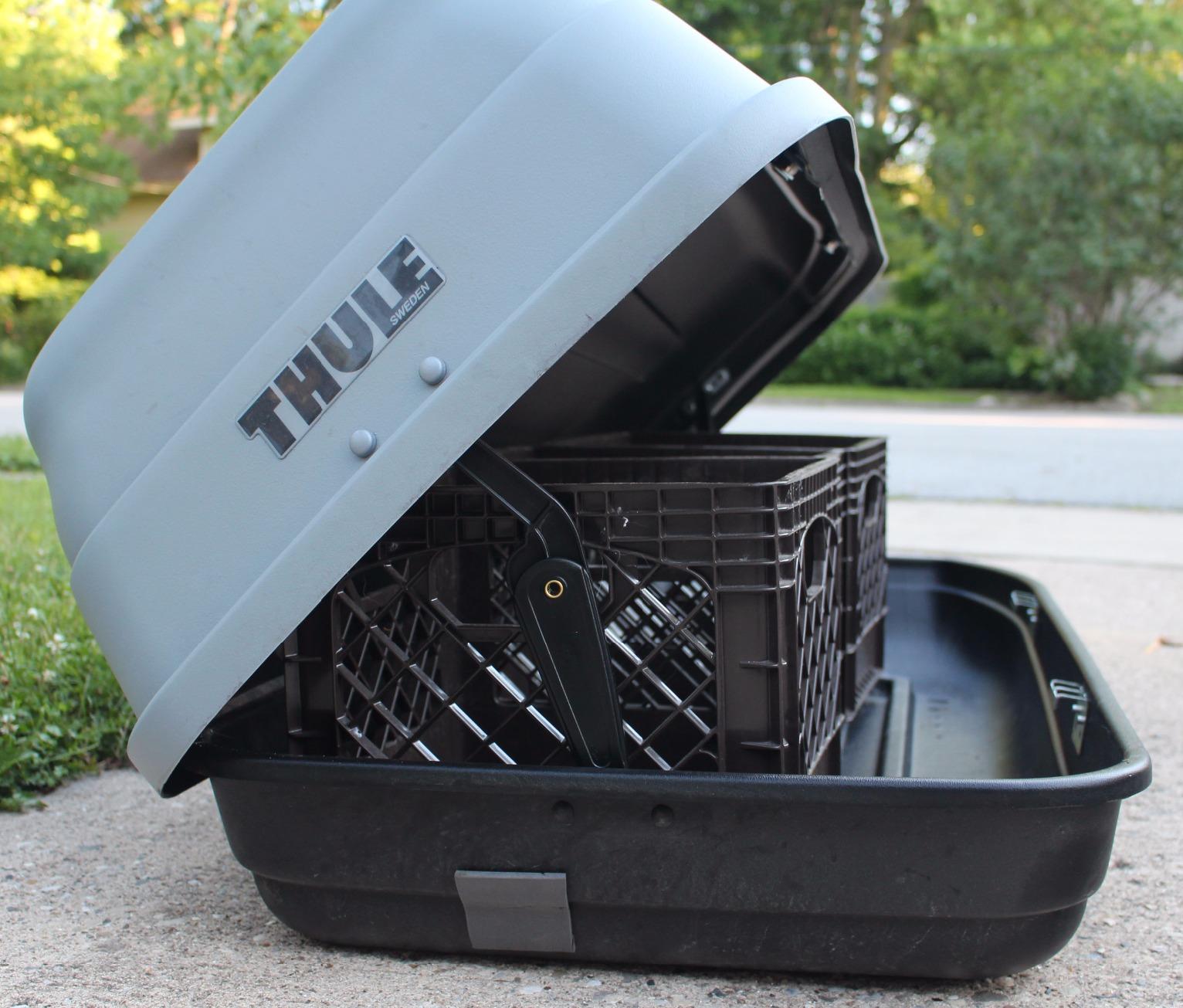 $43/mo - Finance Thule SideKick Rooftop Cargo Box | Buy Now, Pay Later
