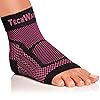 TechWare Pro Ankle Brace Compression Sleeve - Plantar Fasciitis Sock ...